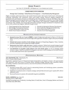 Resume Templates - Professional Resume Writers
